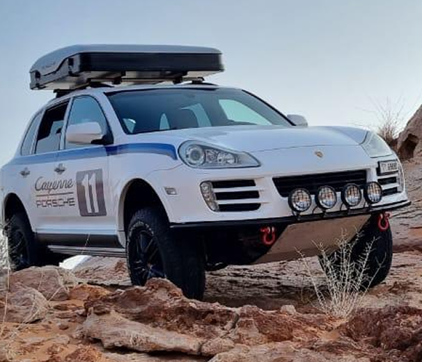 Porsche Cayenne morning self-drive desert off-road experience